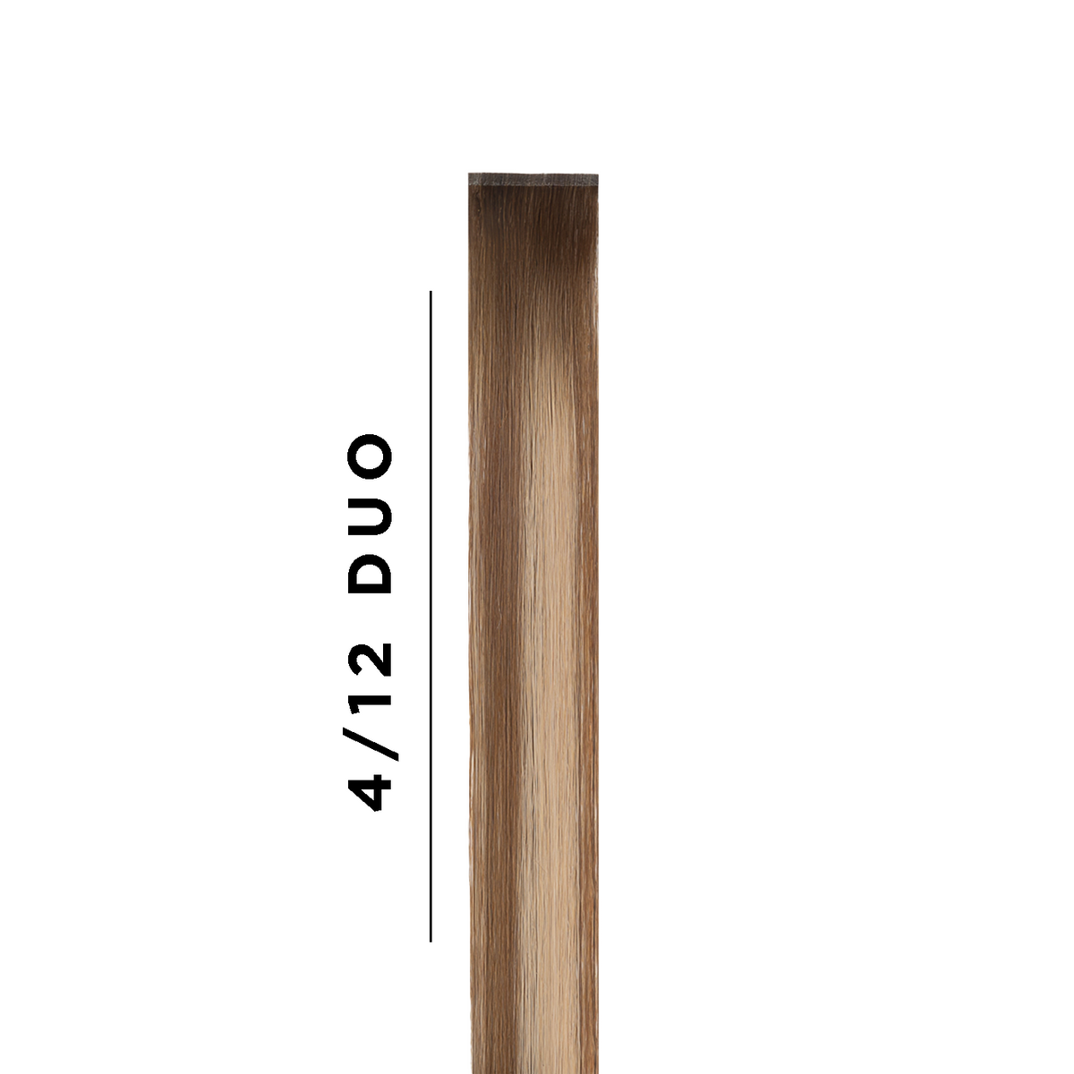 4/12 Duo Tone Sample Clip In Hair Extension | AquaLyna