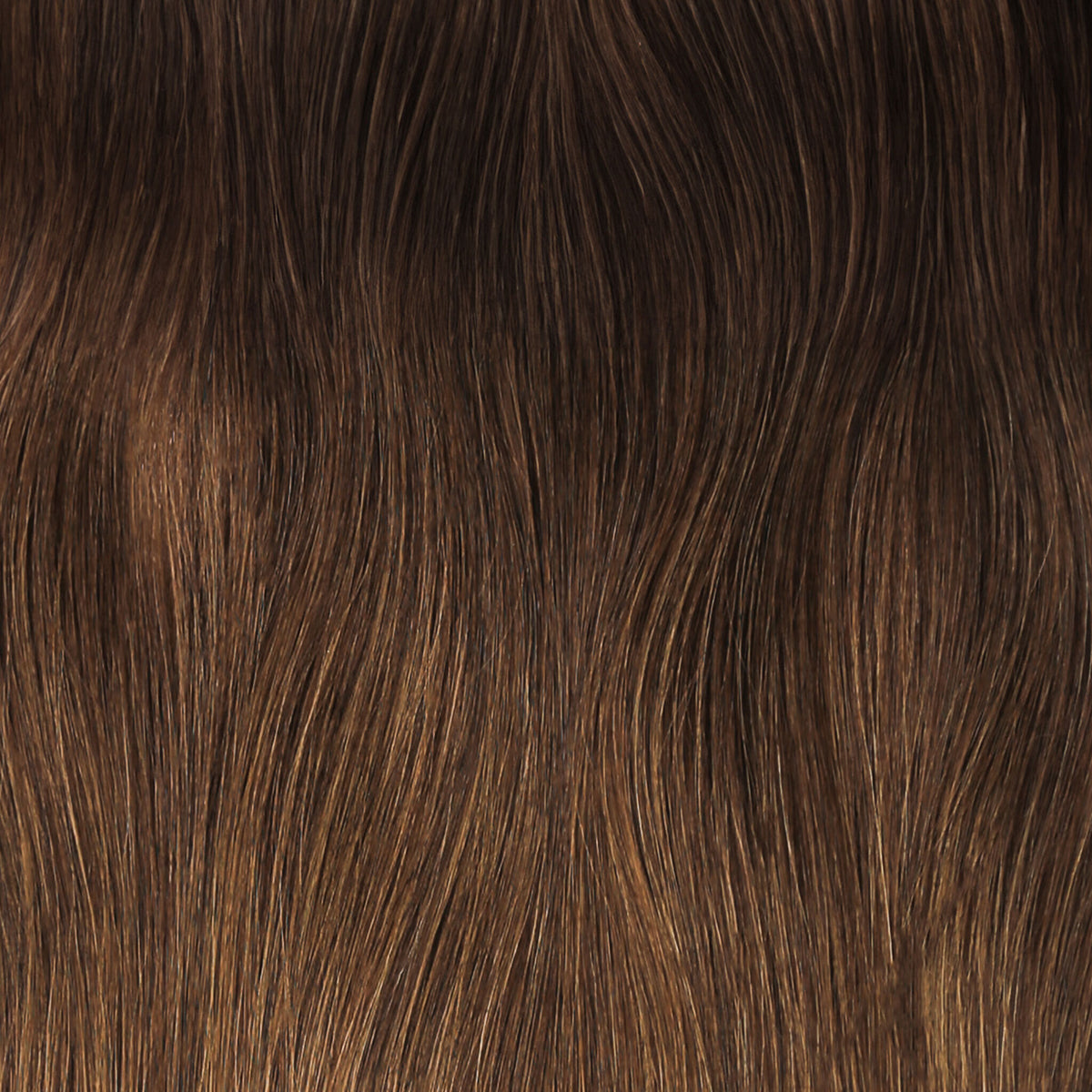 #4 Medium Brown Sample Clip In Hair Extension | AquaLyna
