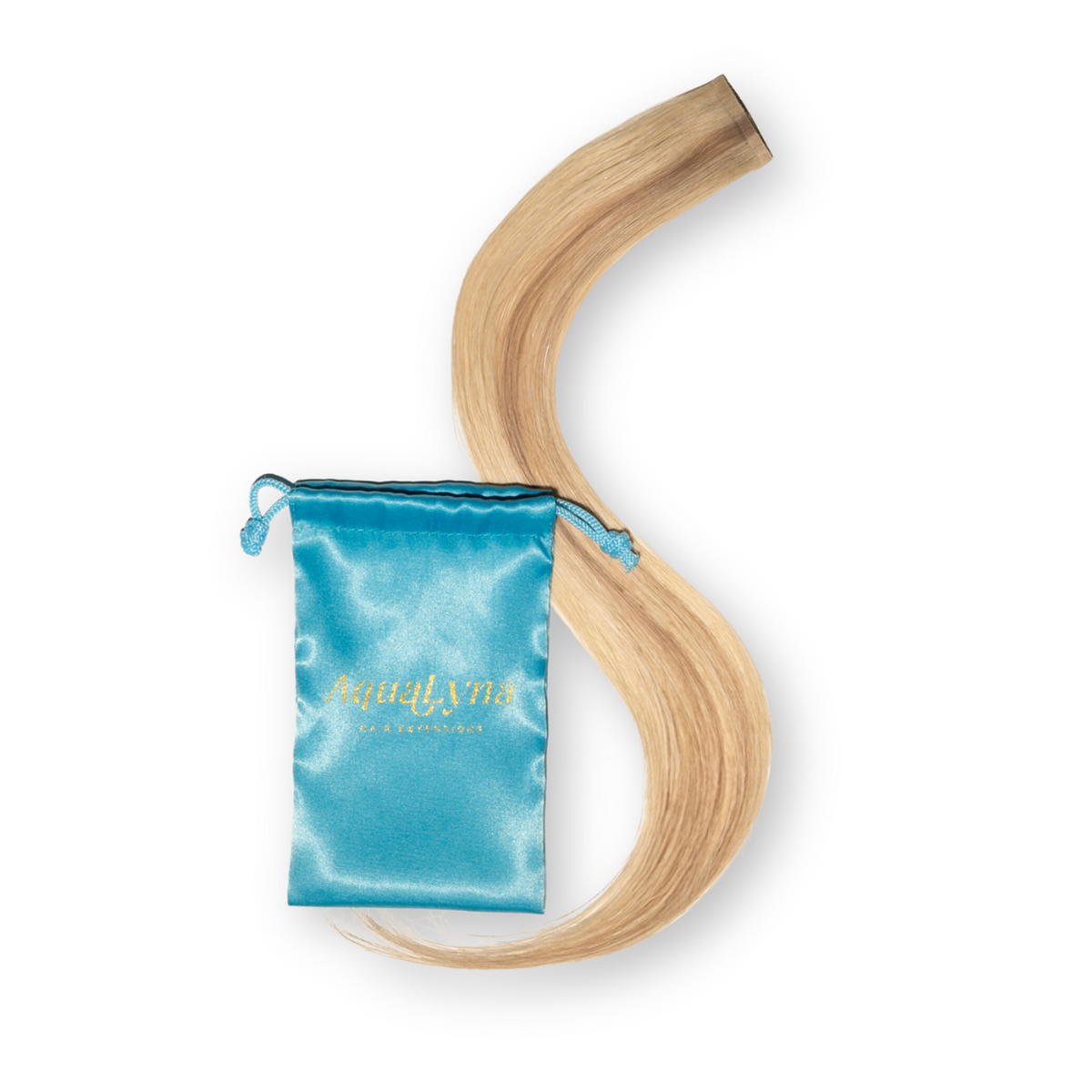 #1B/4 Balayage Sample Clip In Hair Extension | AquaLyna