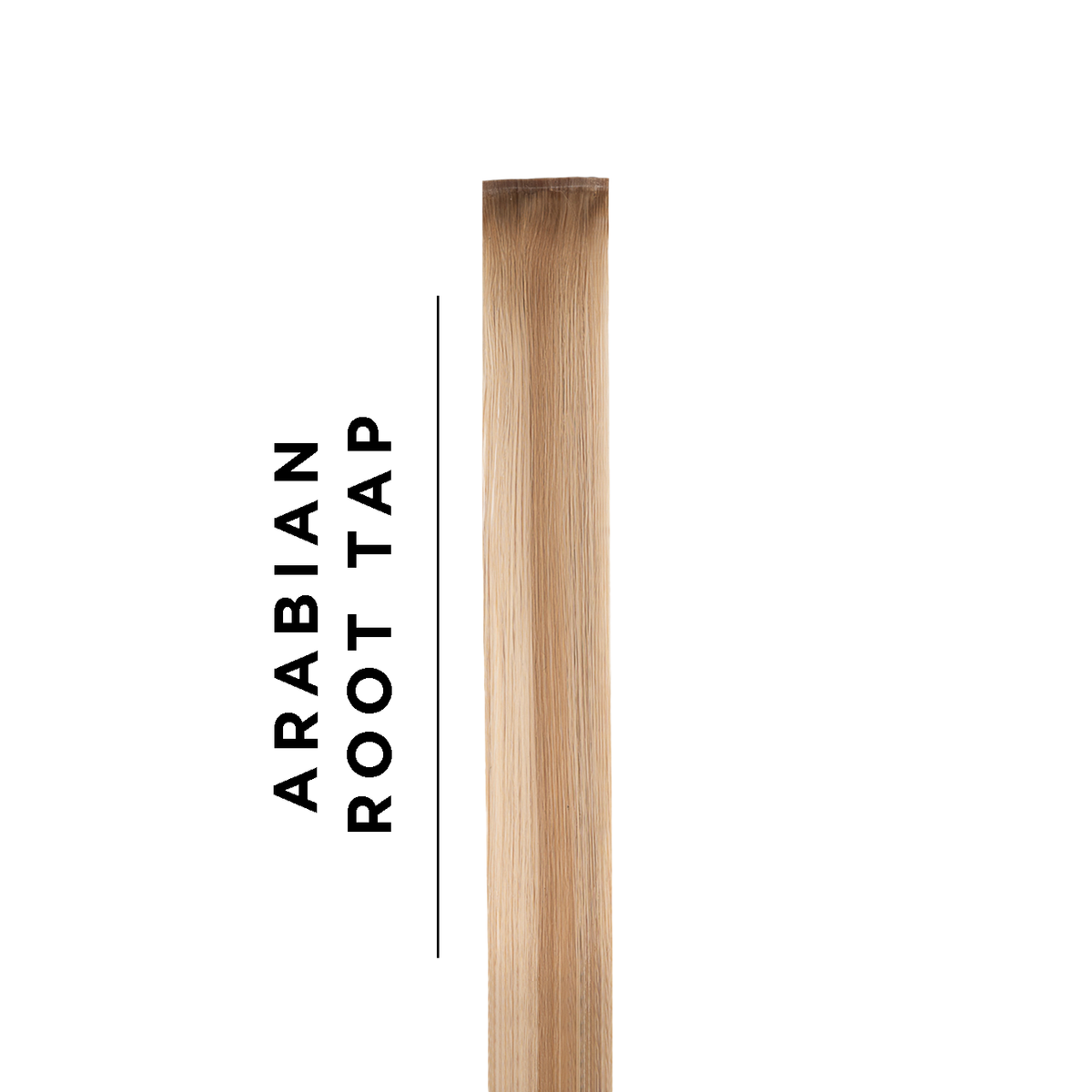 Warm Brown Golden Blonde Root Tap 'Arabian' Blend Sample Clip In Hair ...