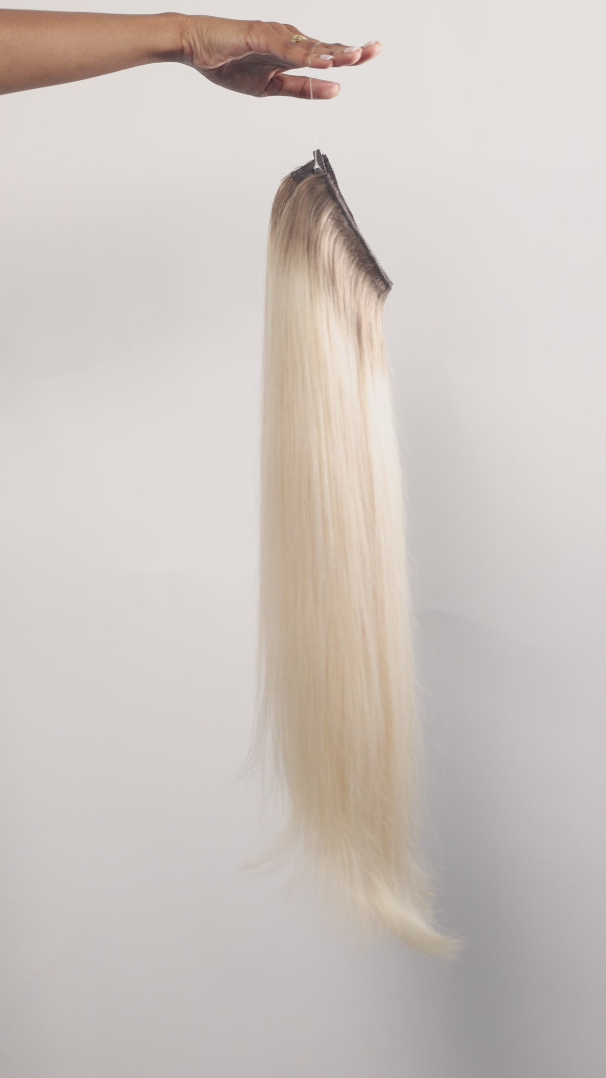 #8AB/60A Rooted Aura Hair Extension | AquaLyna Hair Extensions | AquaLyna