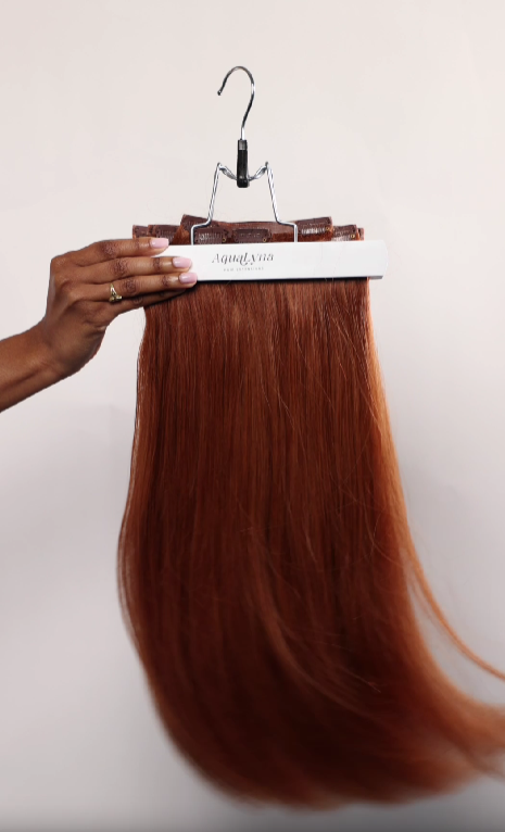 #33 Ultra Narrow Clip In Hair Extensions | AquaLyna | AquaLyna