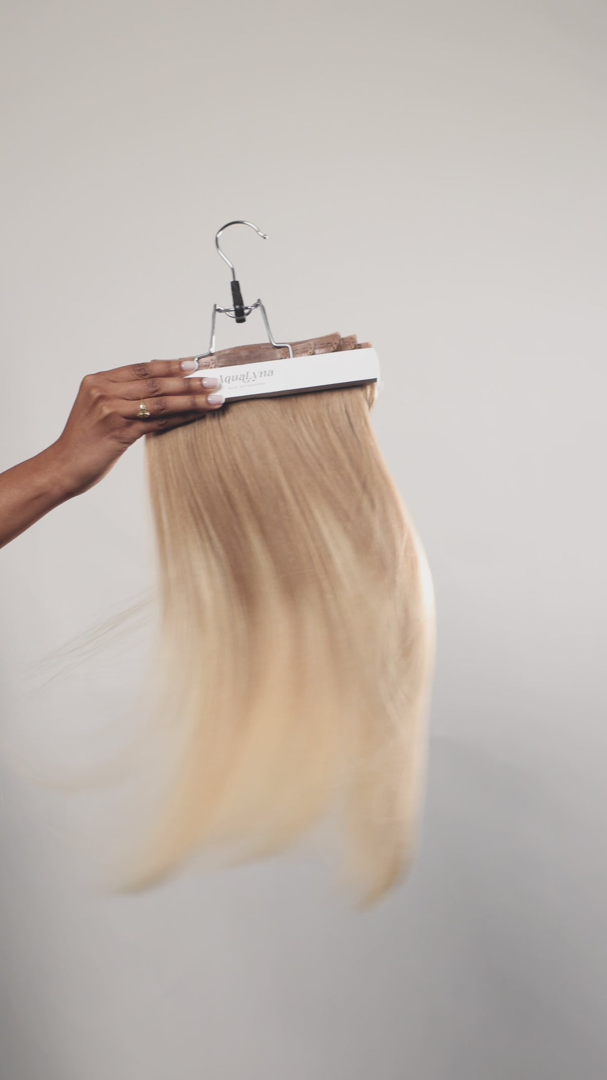 #18/22 Balayage Ultra Narrow Clip In Hair Extensions | AquaLyna | AquaLyna