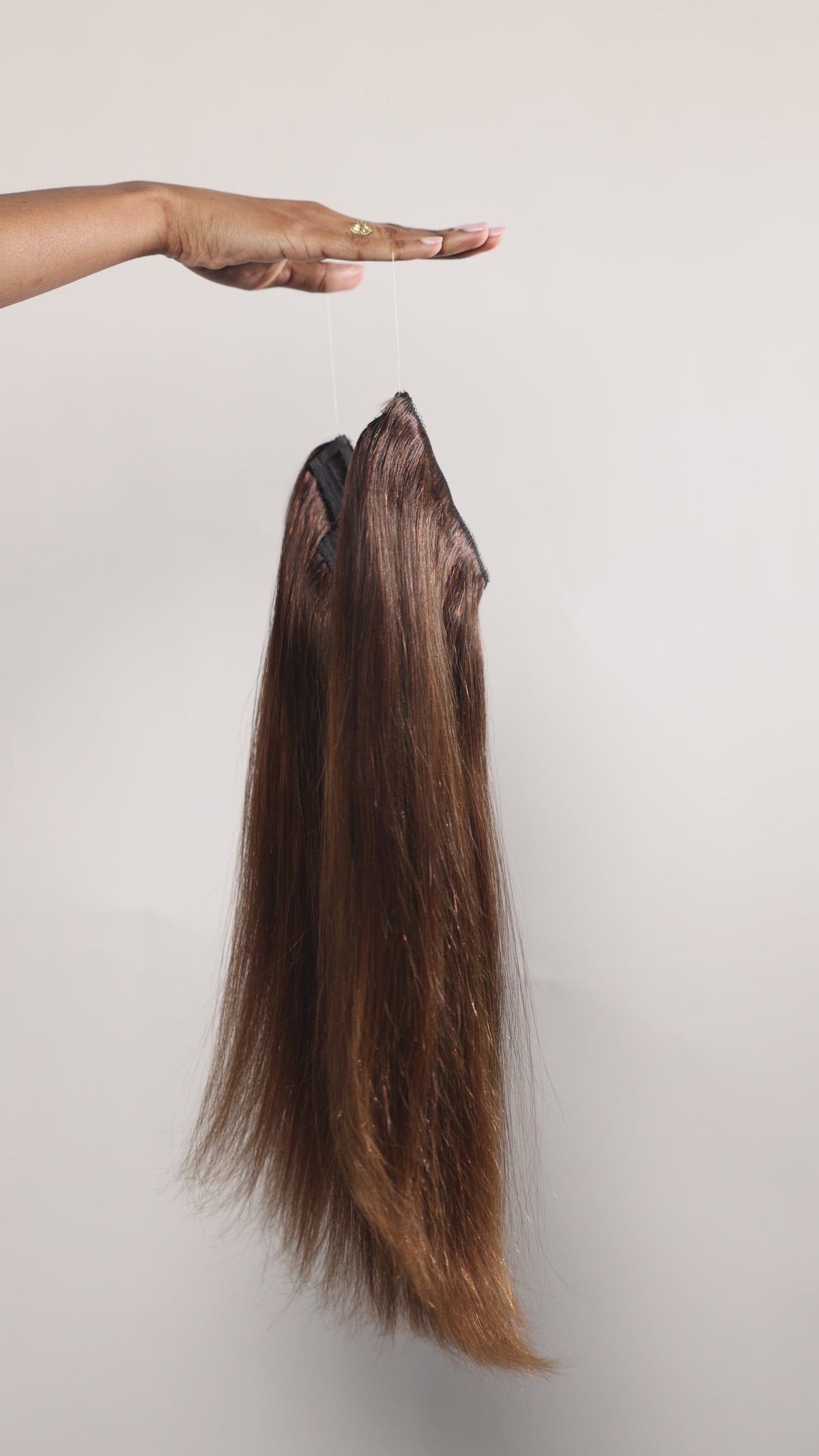 #1B/4 Balayage Aura Hair Extension | AquaLyna Hair Extensions | AquaLyna