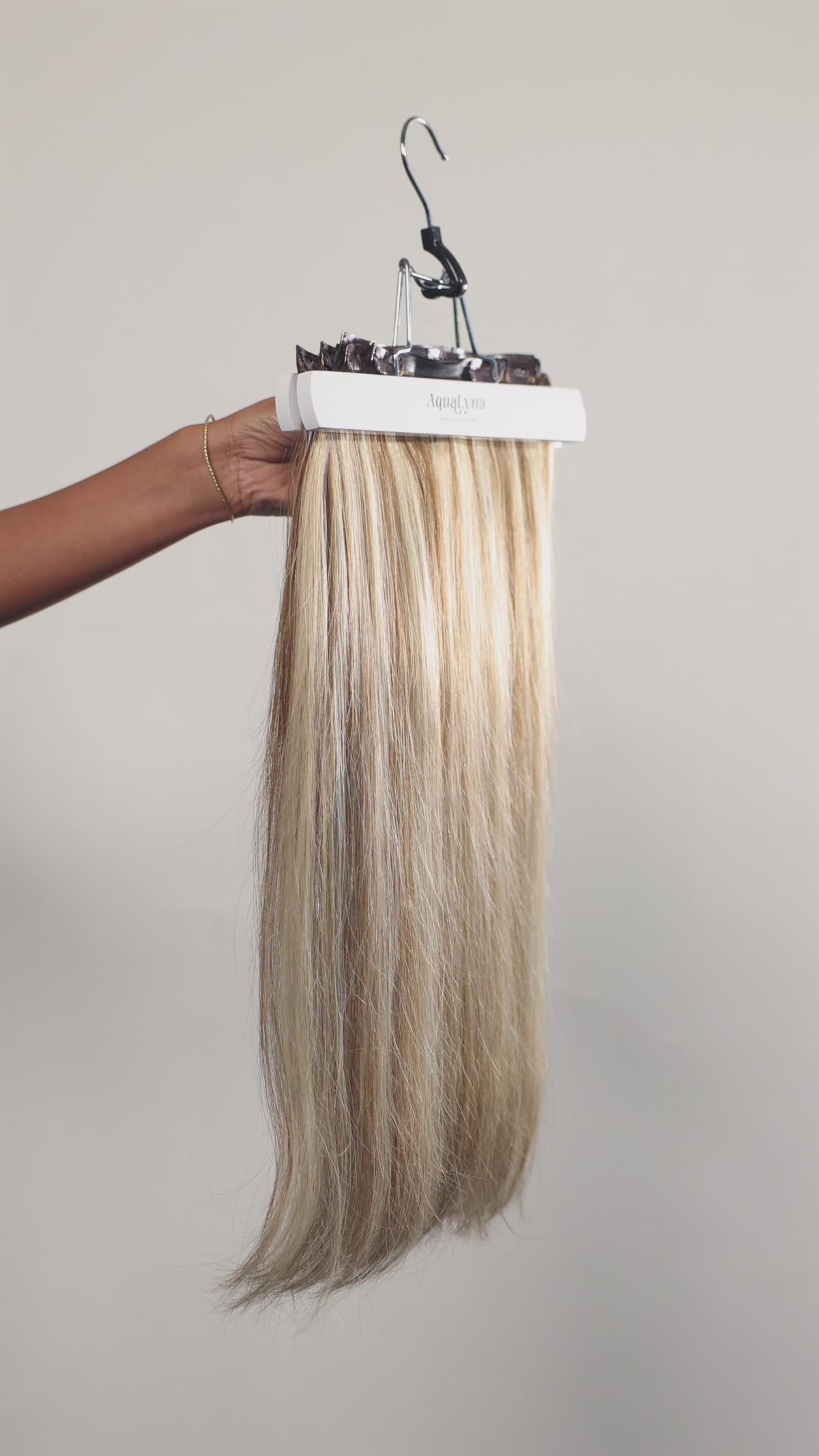 Echo Root Tap Ultra Narrow Clip In Hair Extensions - Medium Brown Beig ...