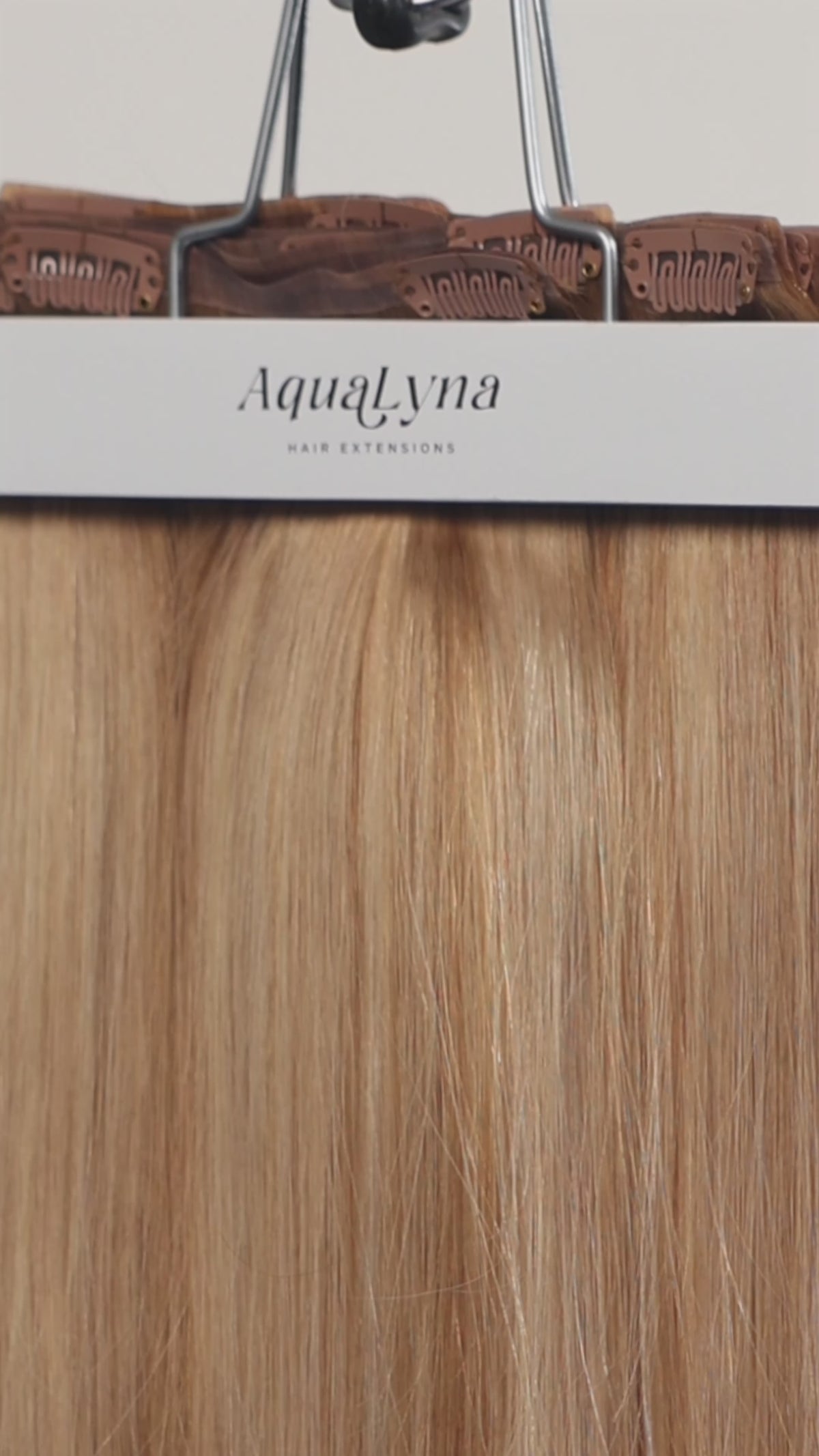 Arabian Root Tap Ultra Narrow Clip In Hair Extensions - Warm Brown Gol ...