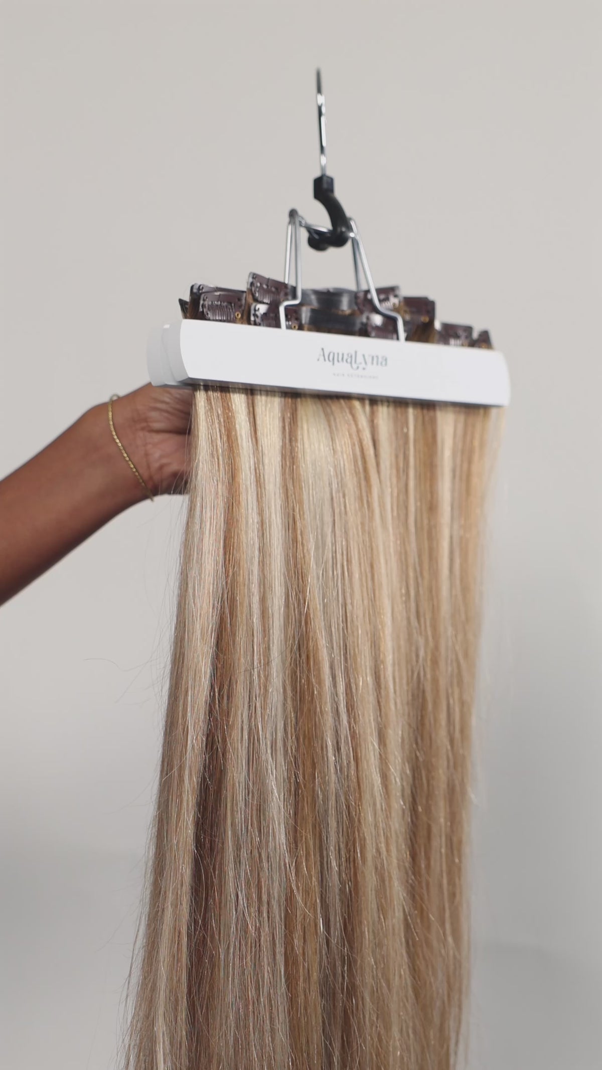 Victoria Root Tap Ultra Narrow Clip In Hair Extensions - Medium Brown ...